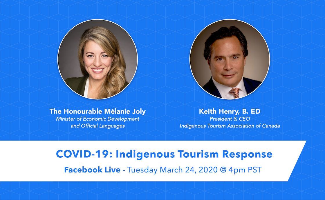 Federal Minister Joly Update to Indigenous Tourism Businesses ...