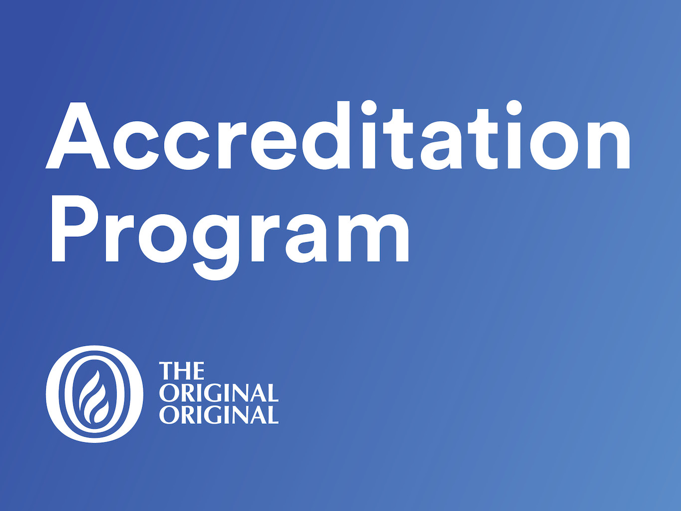 The Original Original Accreditation Program - Indigenous Tourism ...