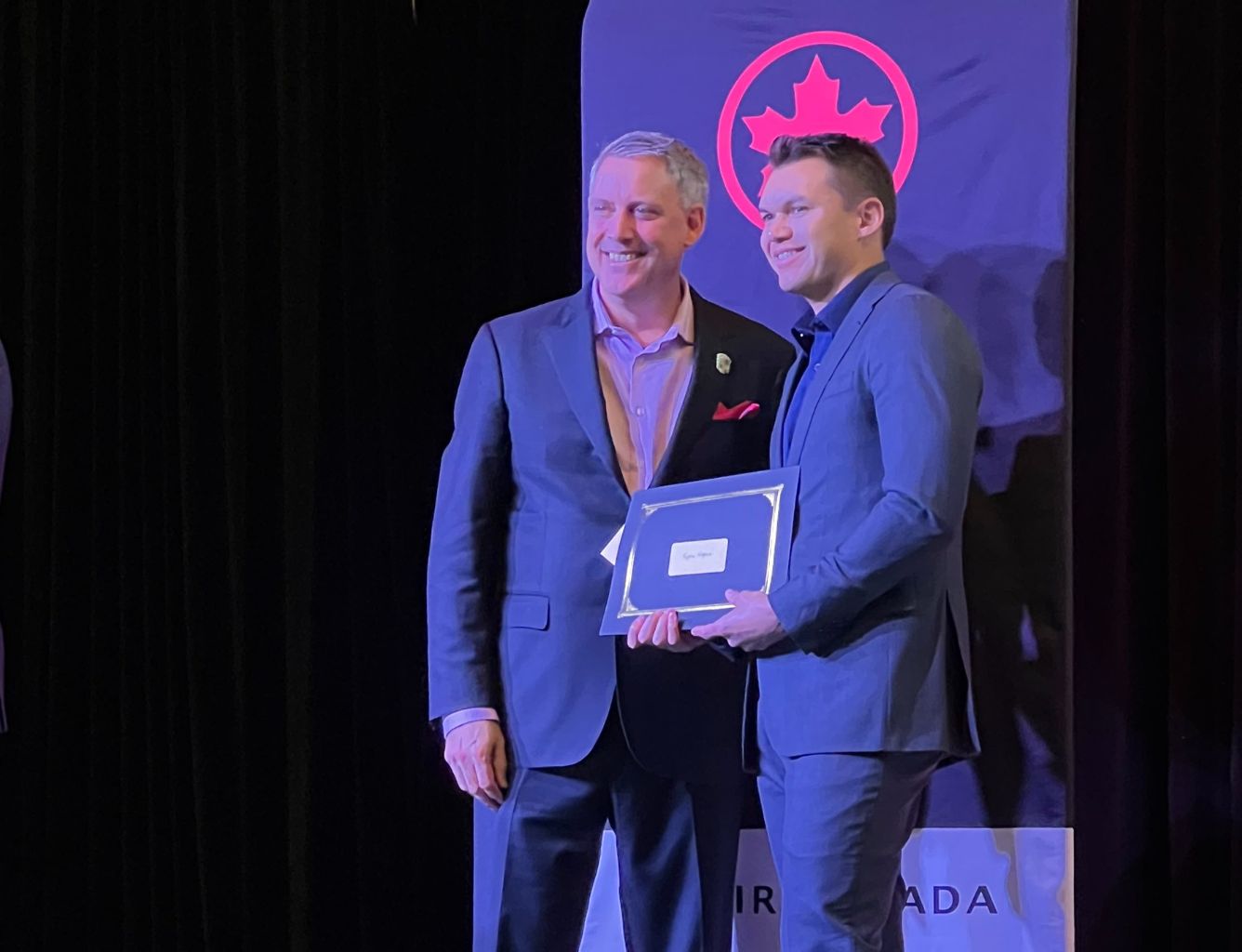 Ryan Rogers, ITAC's Communications Manager, recognized with the Tourism Industry Association of ...