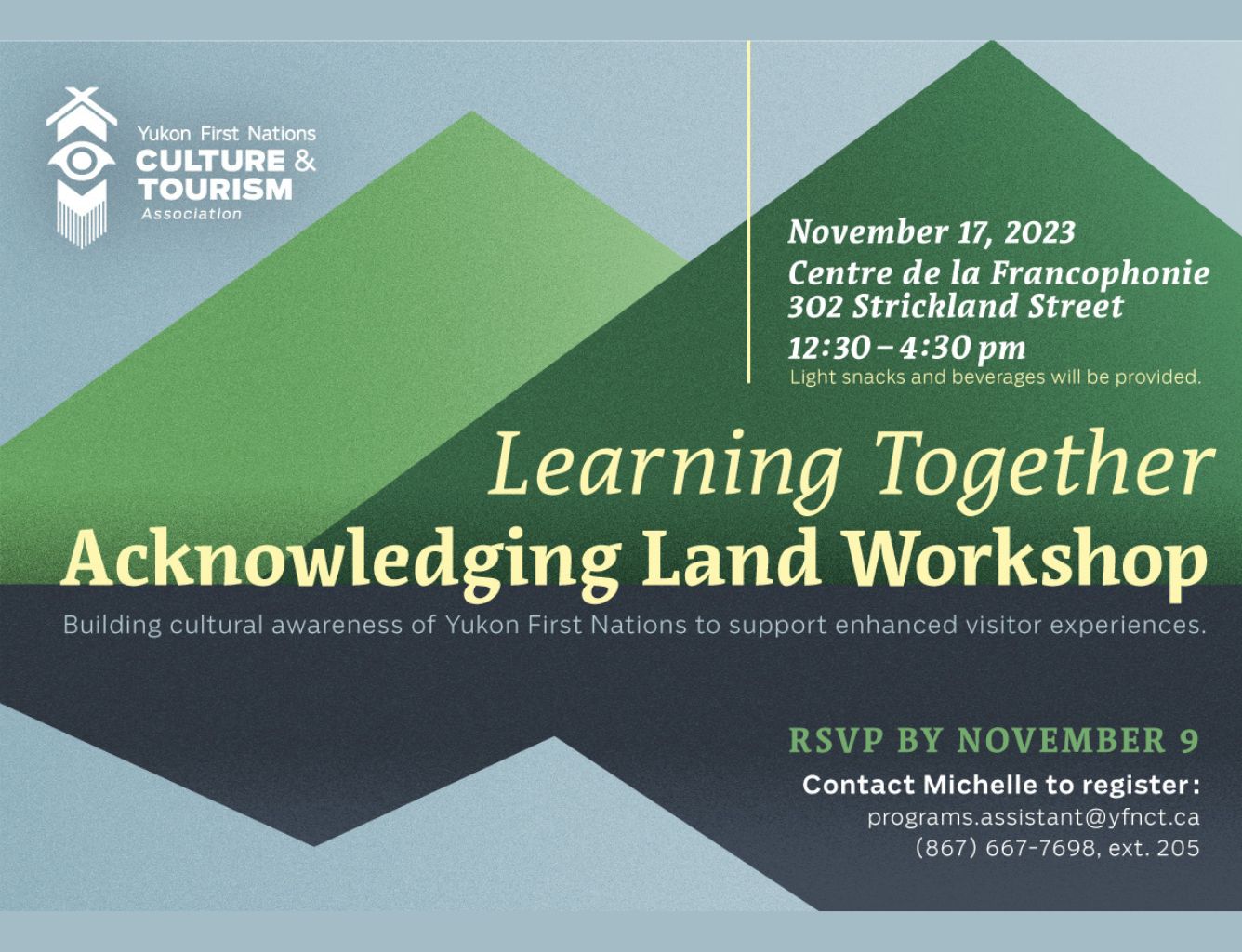 Yukon First Nations Culture & Tourism - Learning Together Acknowledging ...